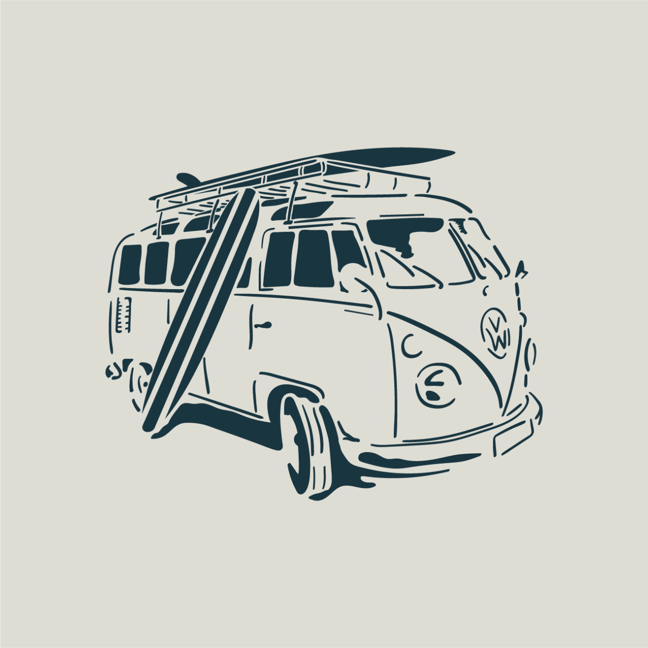 Pochoir combi surf - Larabesque